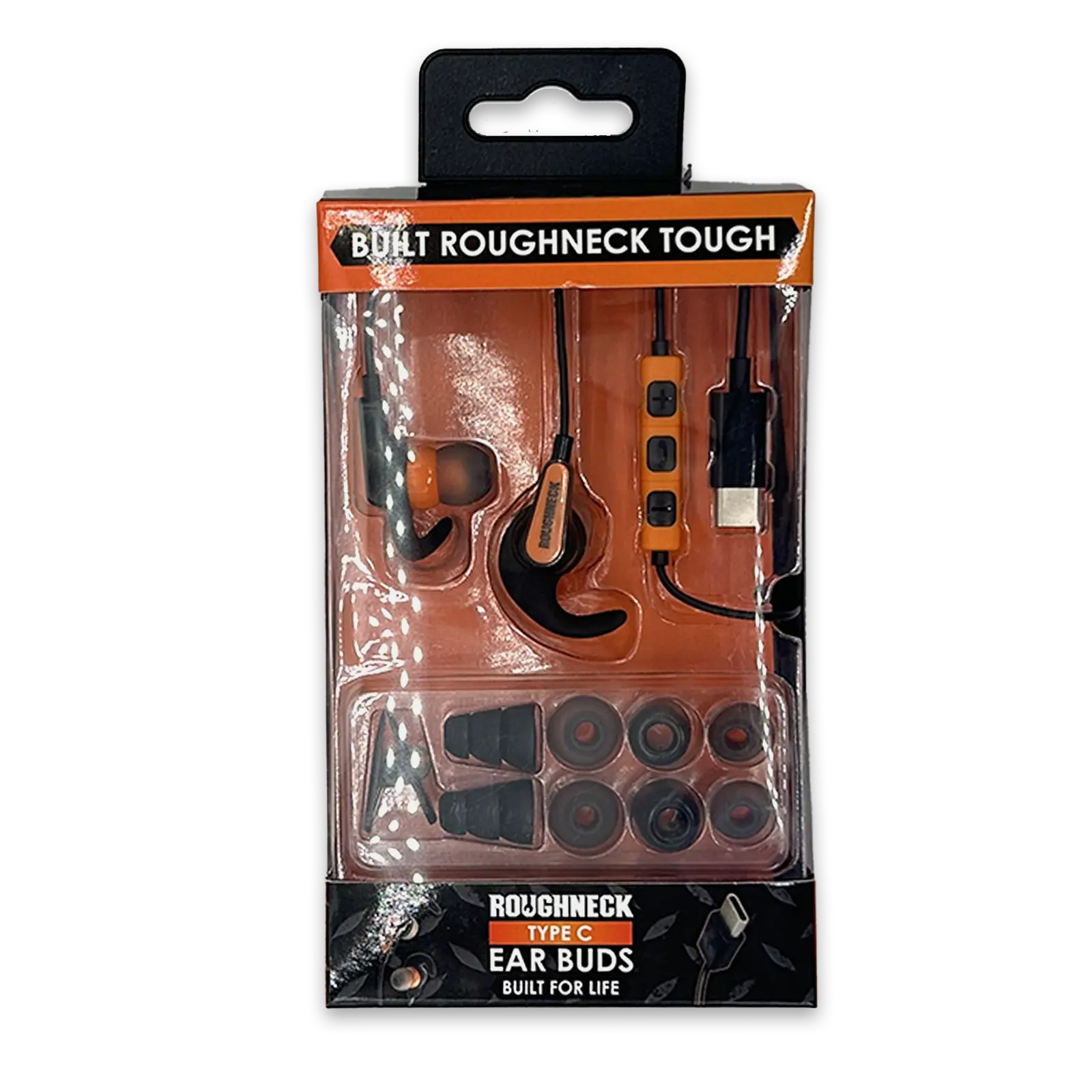 ITEM NUMBER 023796 ROUGHNECK USB-C AUX EARBUDS 6 PIECES PER DISPLAY – NOVELTY INC WHOLESALE