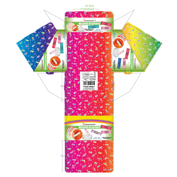 Moodscript Pill Notes - 12 Pieces Per Retail Ready Display 26615 ...