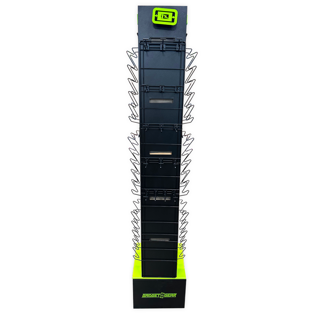 Merchandising Fixture- Next Gen Gadget Gear 60" Spinner Shelf/Grid Kit ...