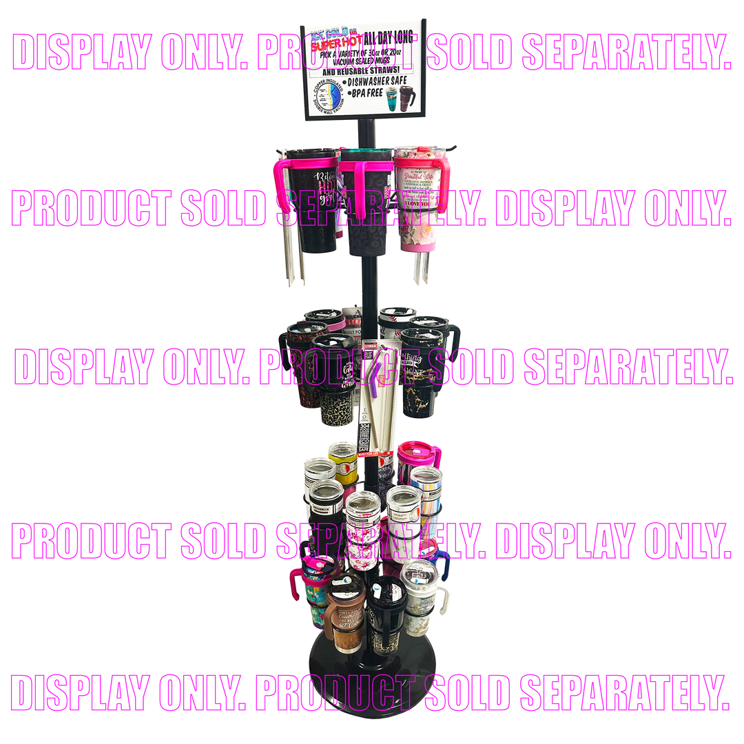 Merchandising Fixture - Cup Spinner Rack ONLY 976070 – NOVELTY INC ...