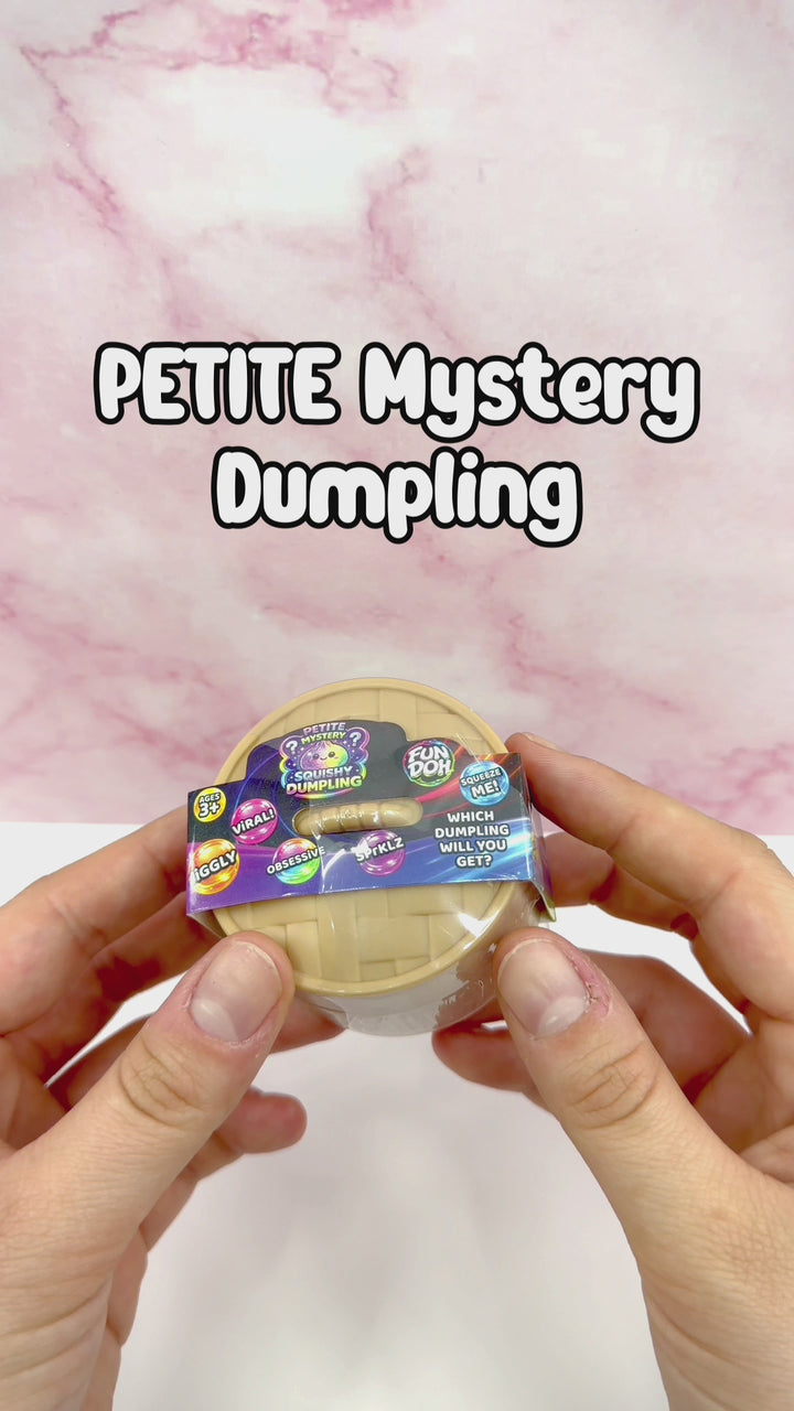 Fun Doh Petite Mystery Dumpling Squishy Toy - 12 Pieces Per Retail Rea ...