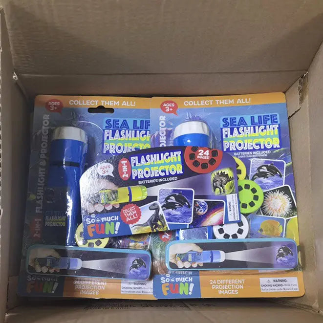 ITEM NUMBER 023678 2-IN-1 MINI SLIDE PROJECTOR 12 PIECES PER PACK ...