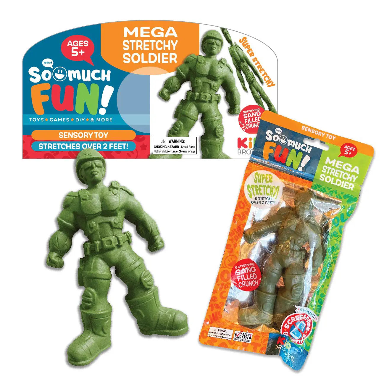 Stretchy Sand Soldier Toy - 12 Pieces Per Pack 22956 – NOVELTY INC ...
