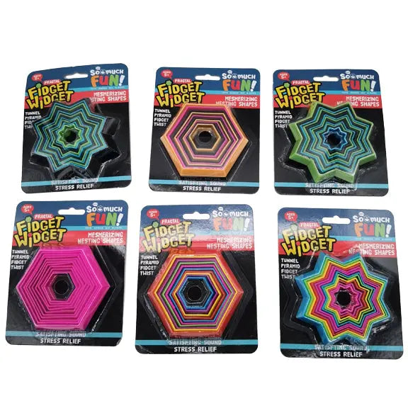 ITEM NUMBER 023267 FRACTAL FIDGET WIDGET TOY 12 PIECES PER DISPLAY ...