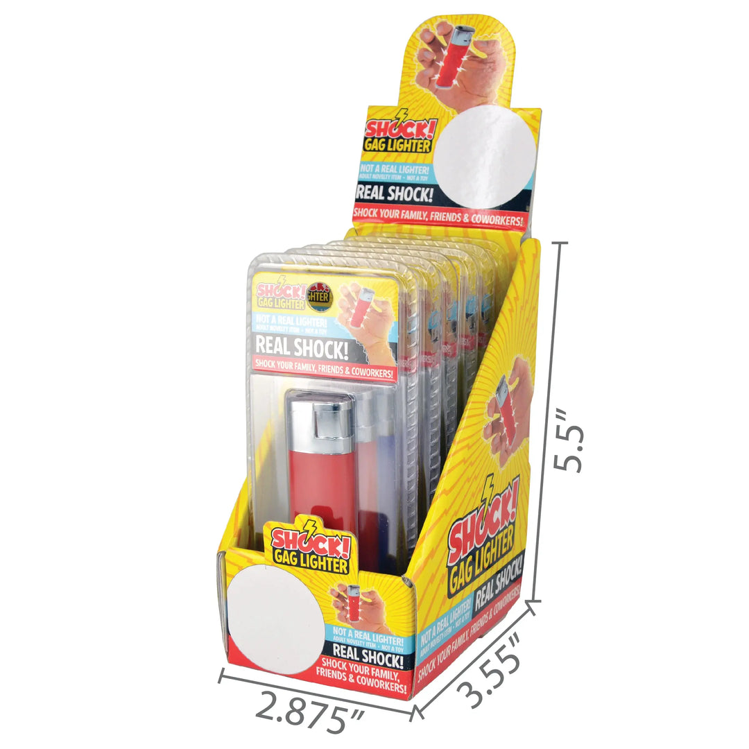 Gag Shock Lighter 6 Pieces Per Retail Ready Display 24644 – NOVELTY INC ...