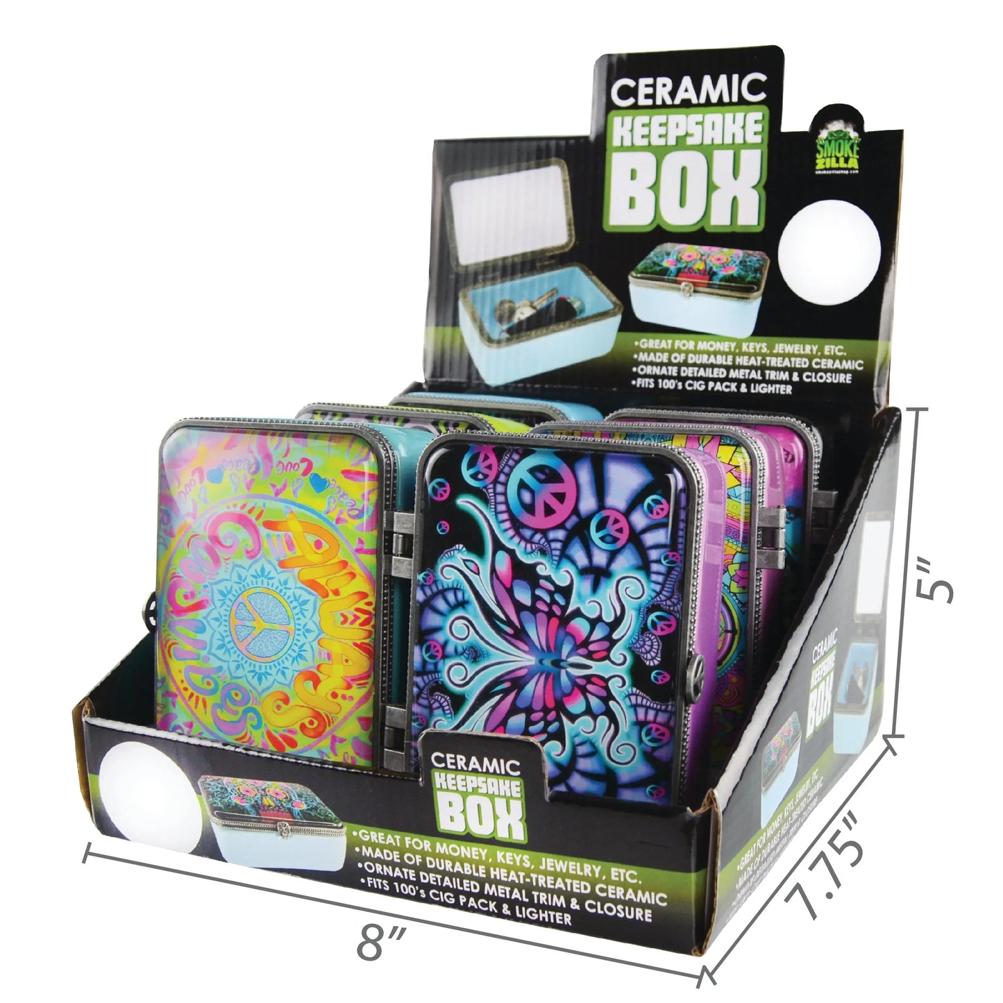 Ceramic Keepsake Box – NOVELTY INC WHOLESALE