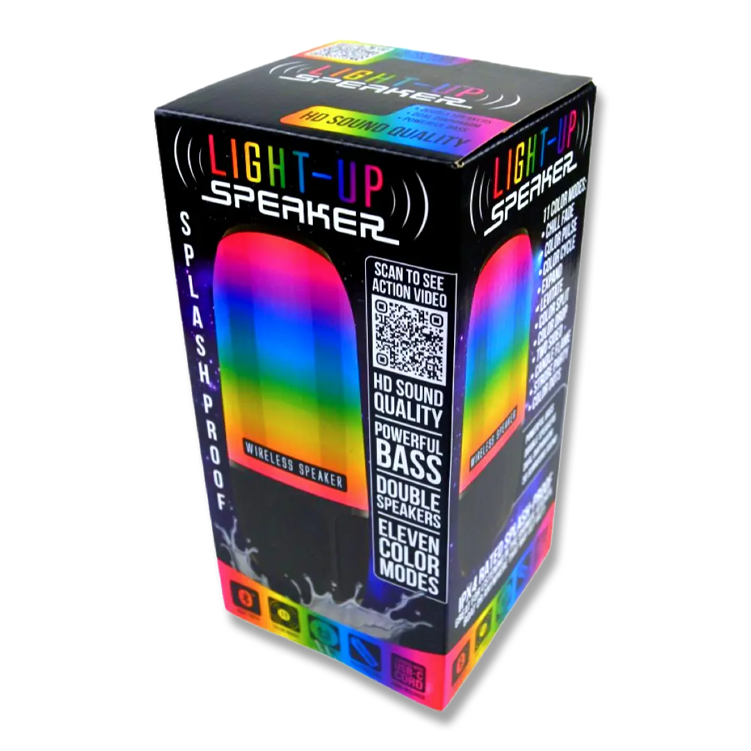 ITEM NUMBER 023323 LIGHT-UP SPEAKER - 4 PIECES PER PACK – NOVELTY INC ...