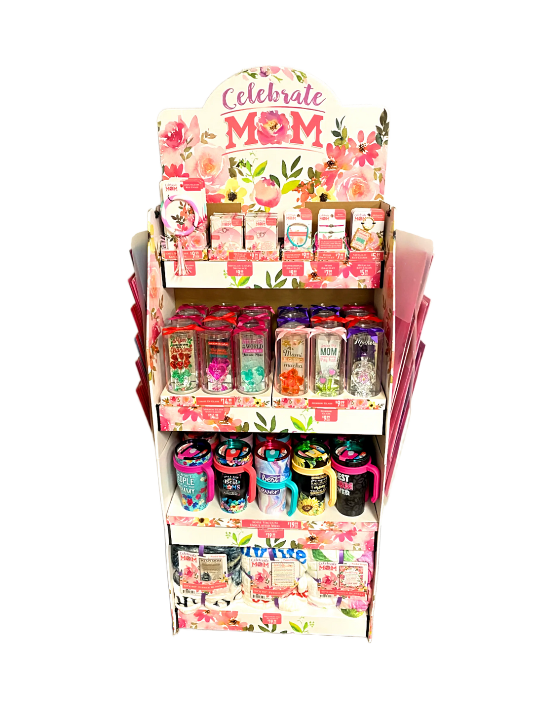 Mother's Day Celebrate Mom Assortment Floor Display - 96 Pieces Per Re ...