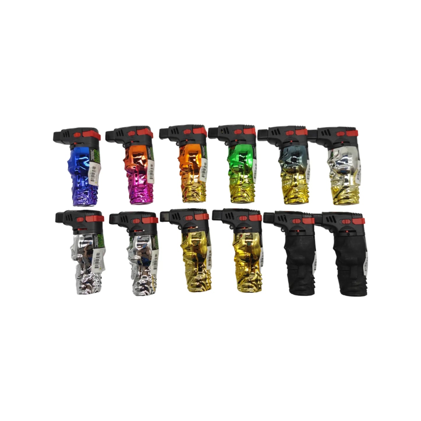 ITEM NUMBER 023481 3D XXL SKULL TORCH 12 PIECES PER DISPLAY – NOVELTY ...